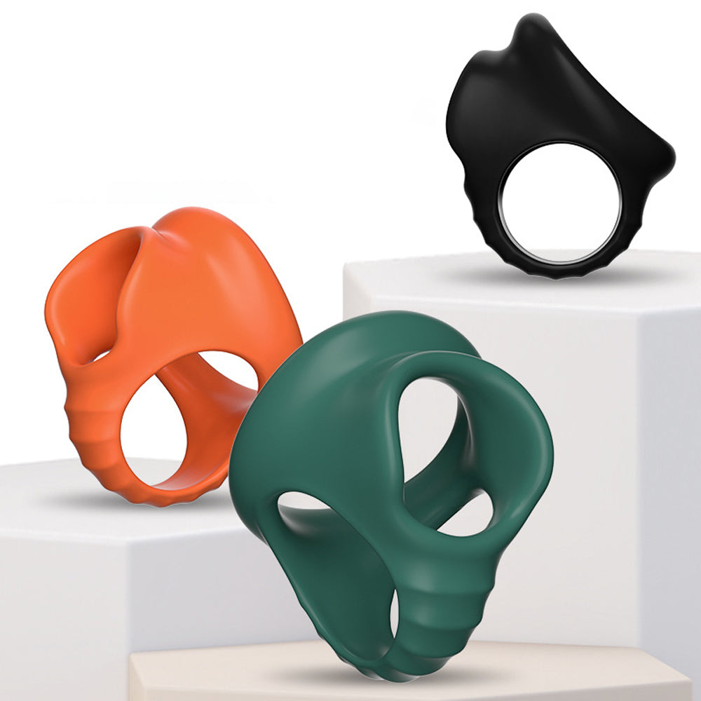 ENBUN公式/GAY TOYS コックリング 金玉 リング